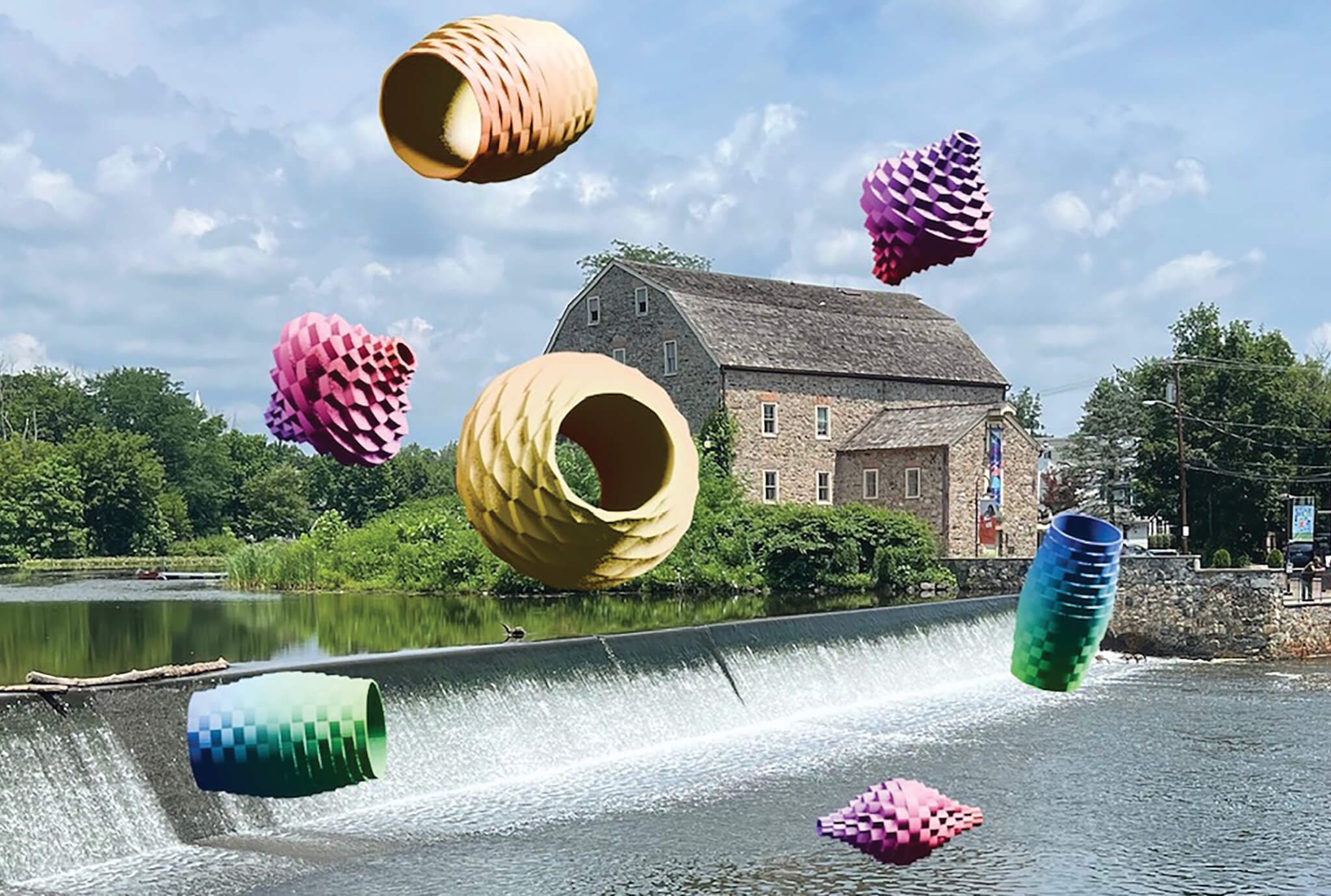Christine Romanell - Cosmic Crossing an Augmented Reality Art ...